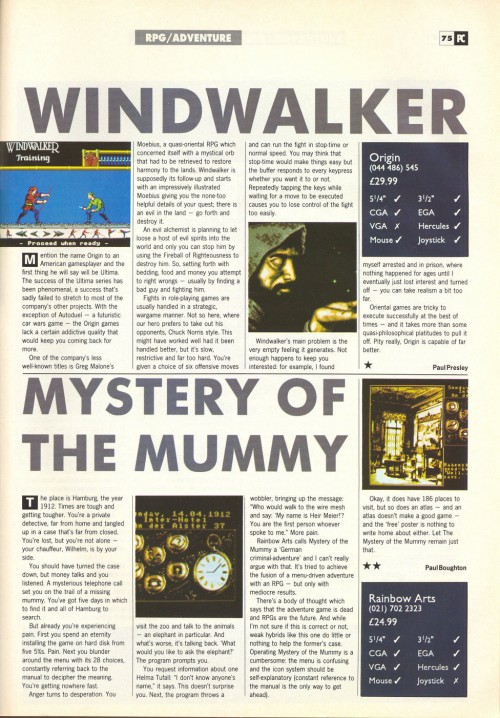 Windwalker | Pix's Origin Adventures