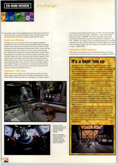 Bioforge Review – PC Zone | Pix's Origin Adventures