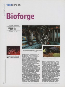 Bioforge Review – Edge | Pix's Origin Adventures