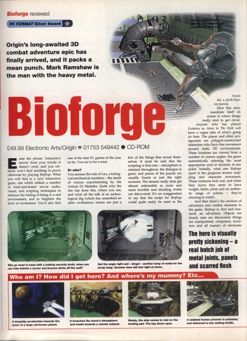 Bioforge | Pix's Origin Adventures
