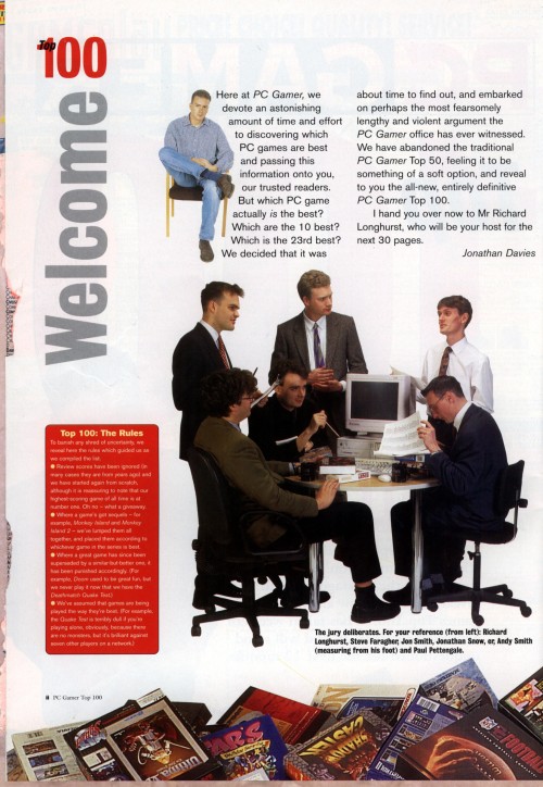 Top 100 PC Games in 1996 – PC Gamer | Pix's Origin Adventures