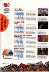 Top 100 PC Games in 1996 – PC Gamer | Pix's Origin Adventures