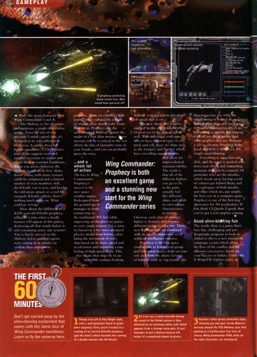 Wing Commander Prophecy | Pix's Origin Adventures