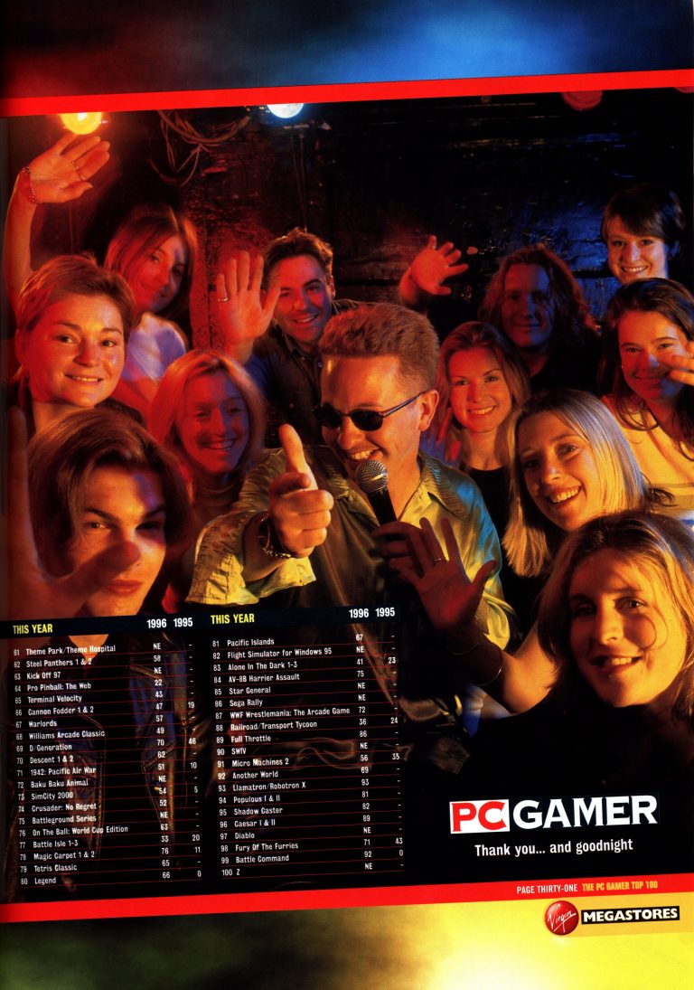 PC Gamer Top 100 -1997 | Pix's Origin Adventures