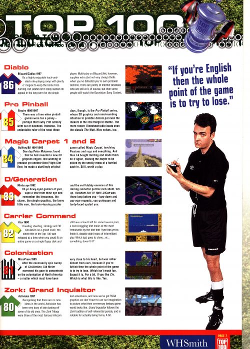 PC Gamer Top 100 – 1998 | Pix's Origin Adventures